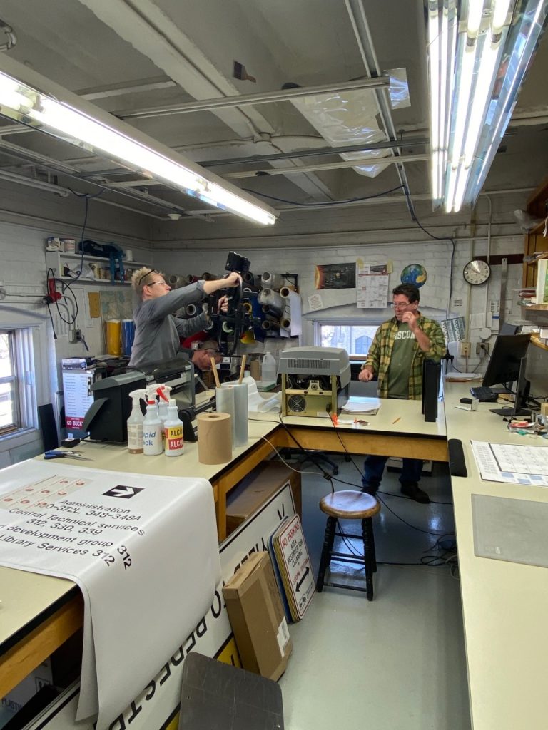 signshop_1 – Inside FP&M – UW–Madison