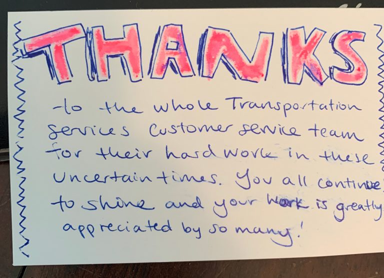 Shout-Outs –September 10, 2020 – Inside FP&M – UW–Madison