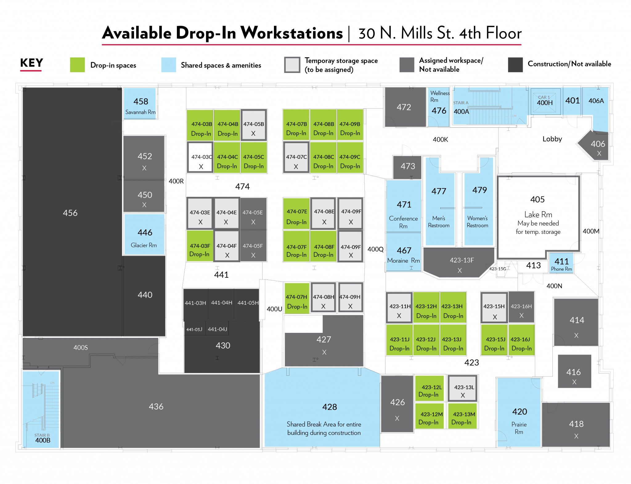 Floor plans – Inside FP&M – UW–Madison