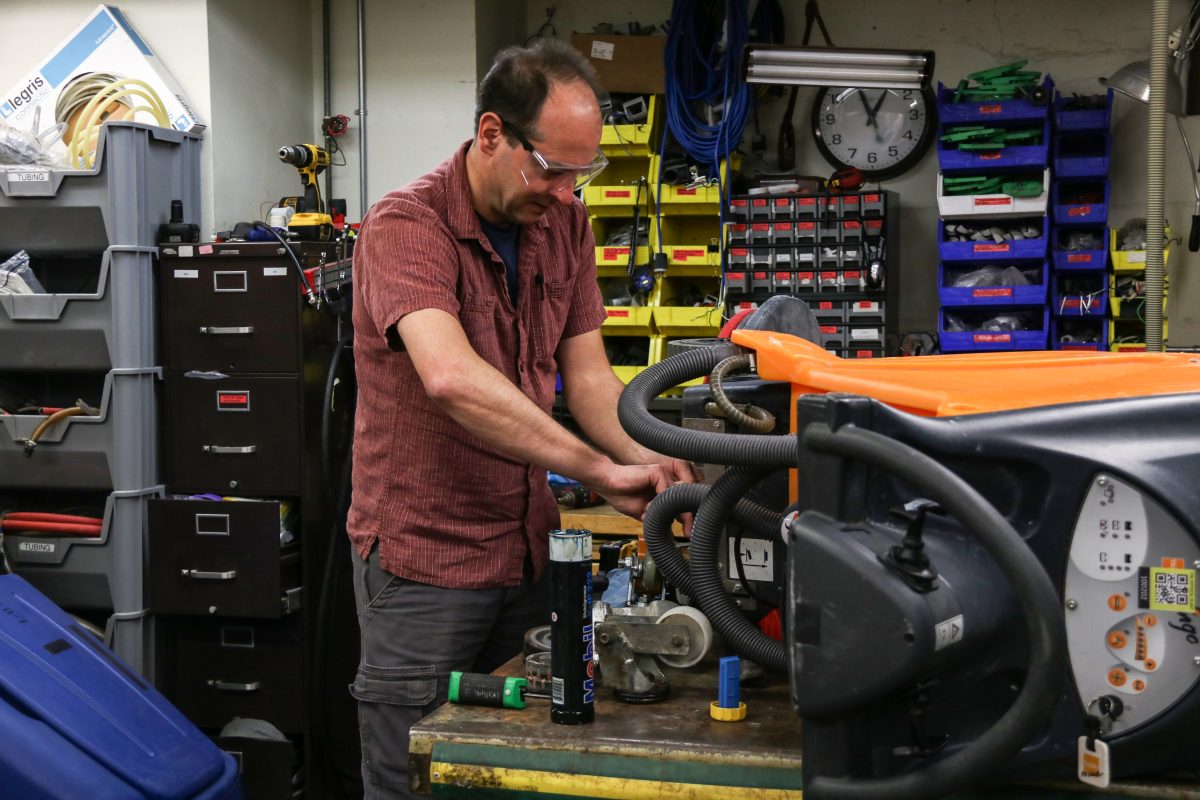 What’s your job? Custodial machine repairs with Samuel Lawrence ...