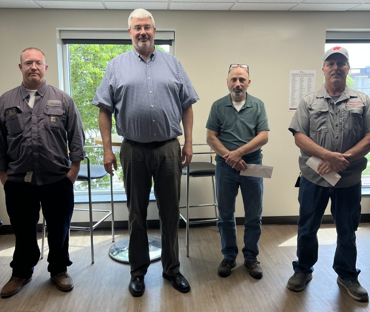 Physical Plant Employees Celebrate Years of Service Milestones – Inside ...
