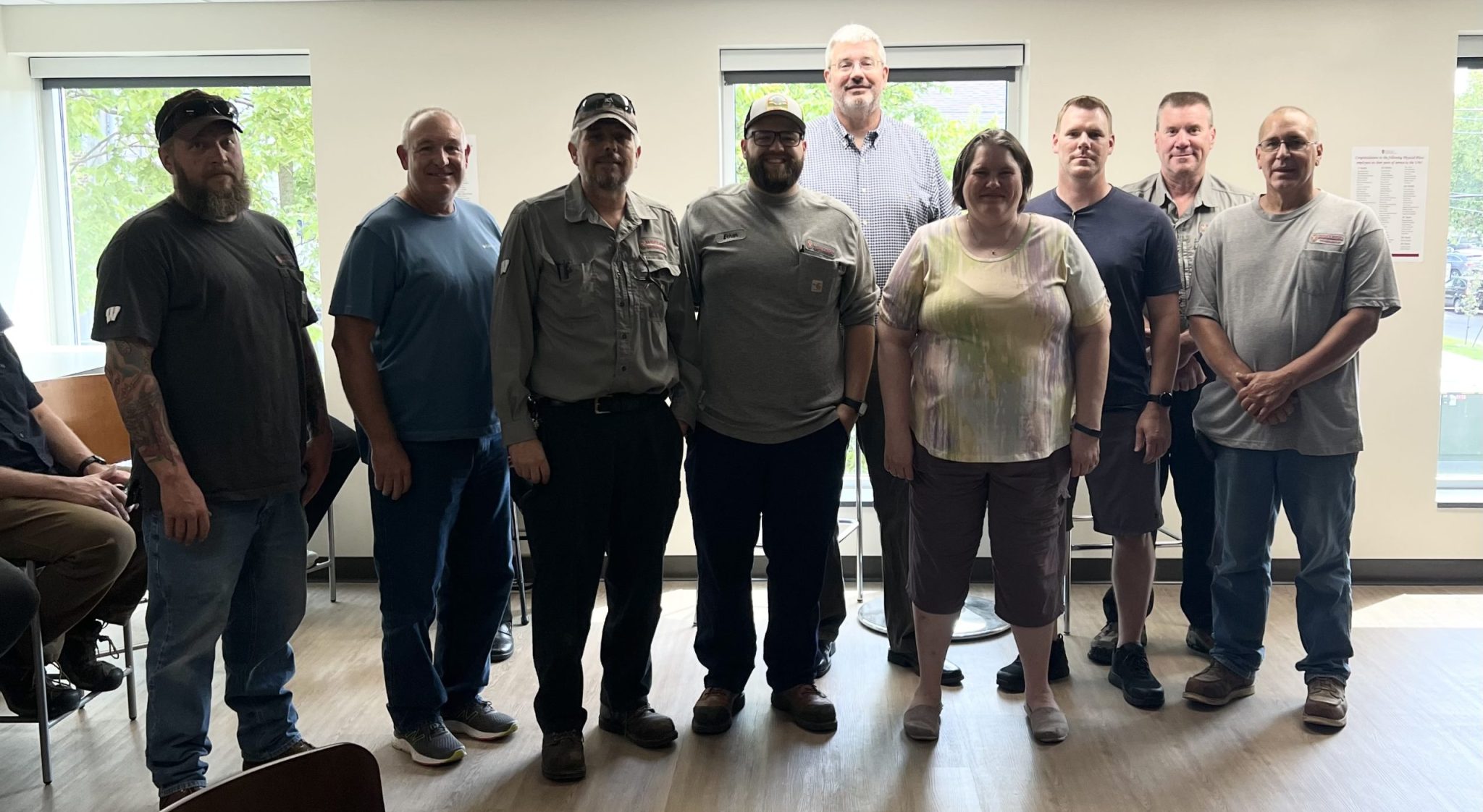 Physical Plant Employees Celebrate Years of Service Milestones – Inside ...